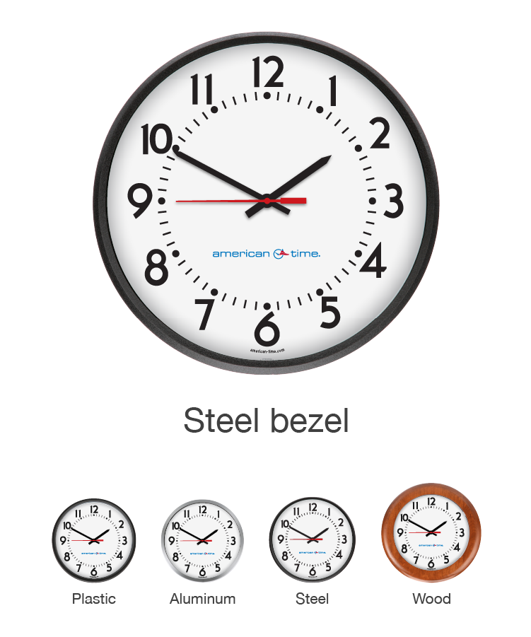 Analog Clocks – Hiqh Quality Indoor Analog Clocks | American Time